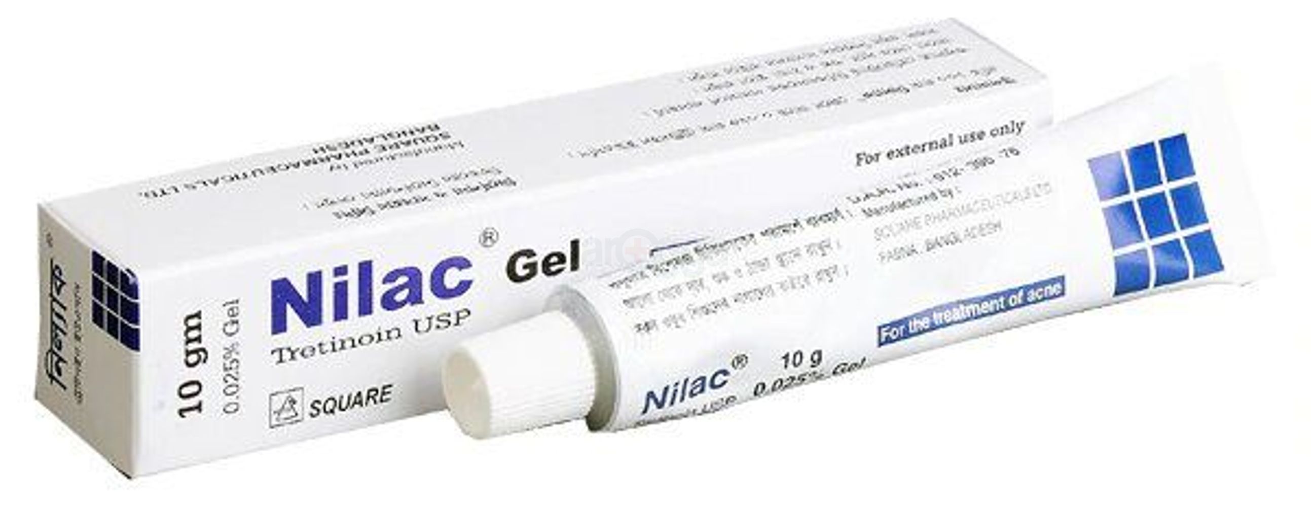 Nilac 0.025% Gel - Arogga Online Pharmacy