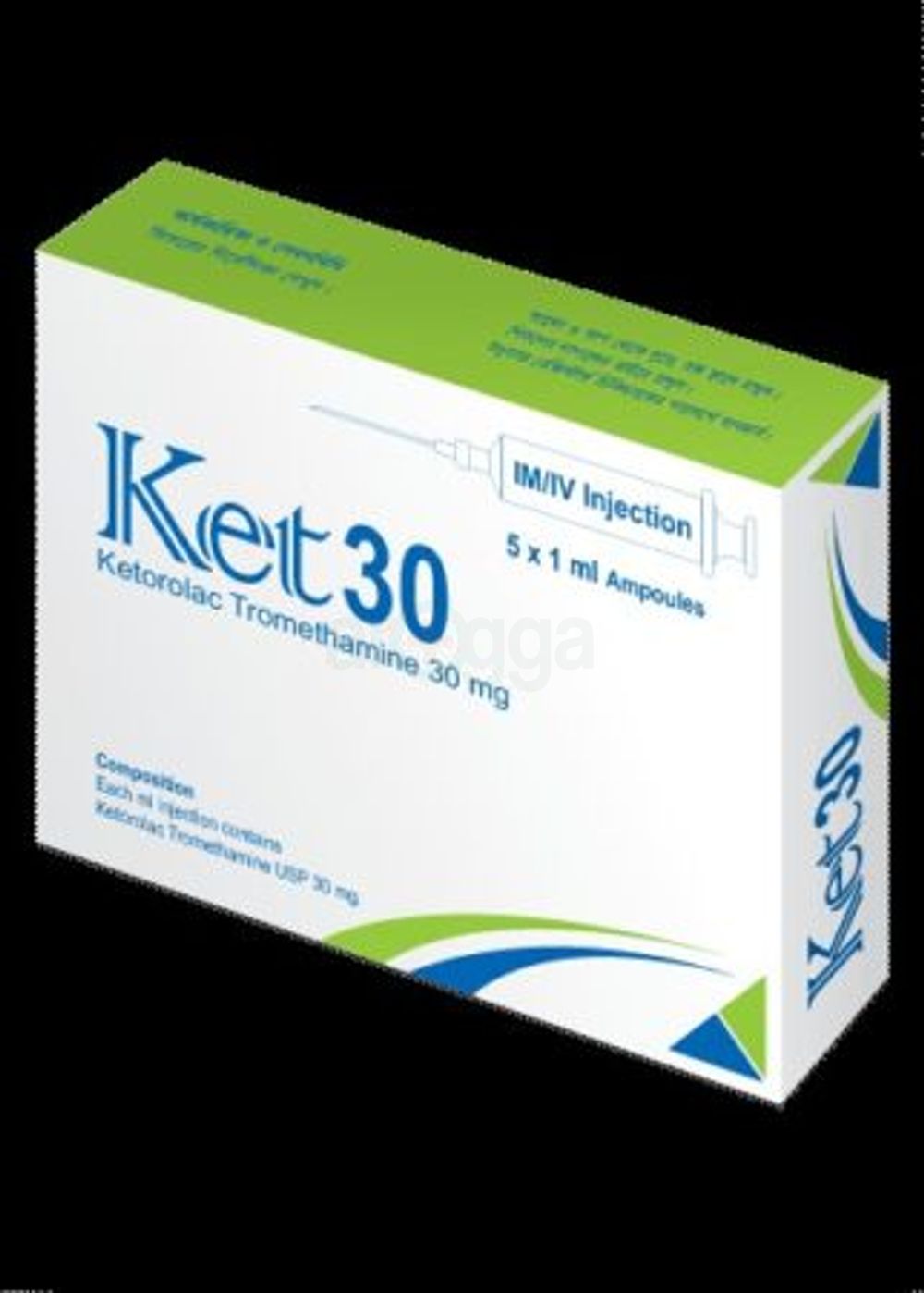Ket 30 IM/IV 30mg/ml Injection - Arogga Online Pharmacy