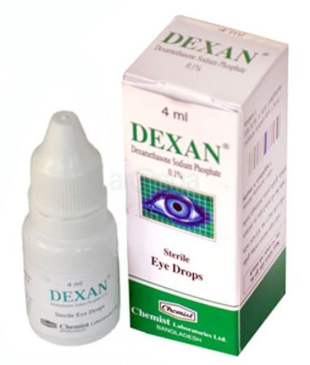 Dexan 0.10% Eye/Ear Drops - Arogga Online Pharmacy