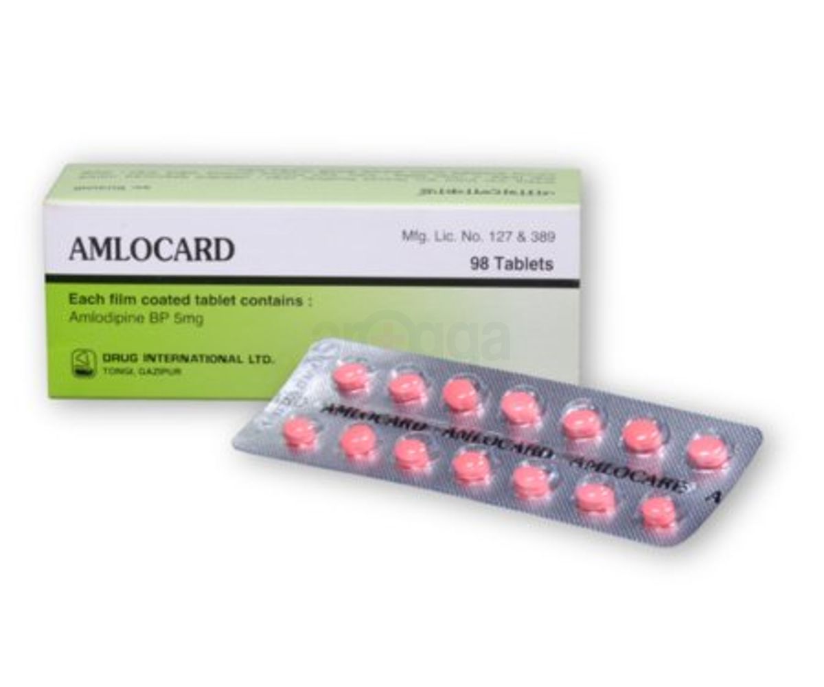 Amlocard 5mg Tablet - Arogga Online Pharmacy