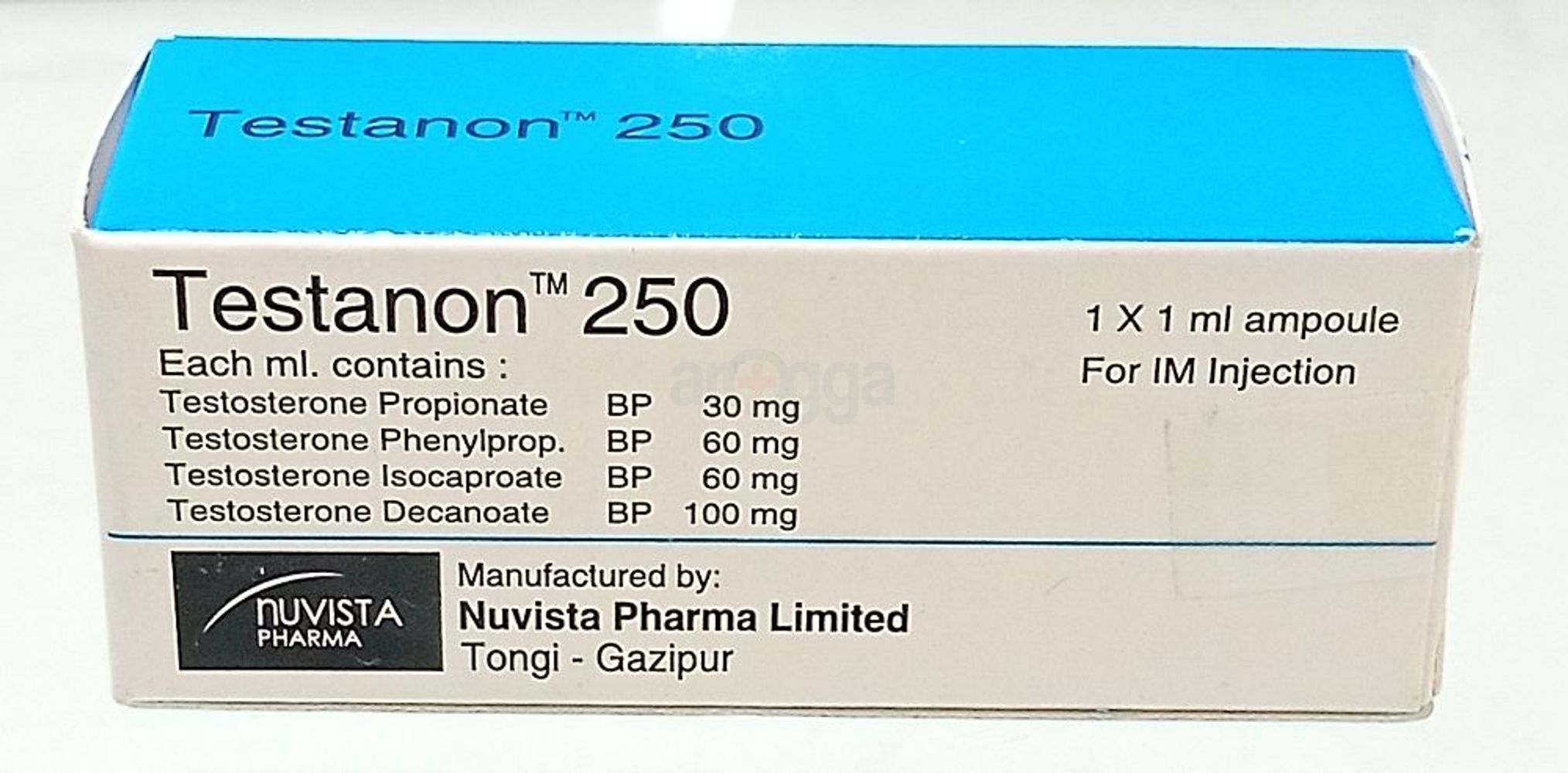Testanon Injection 250mg/ml Injection - Arogga Online Pharmacy