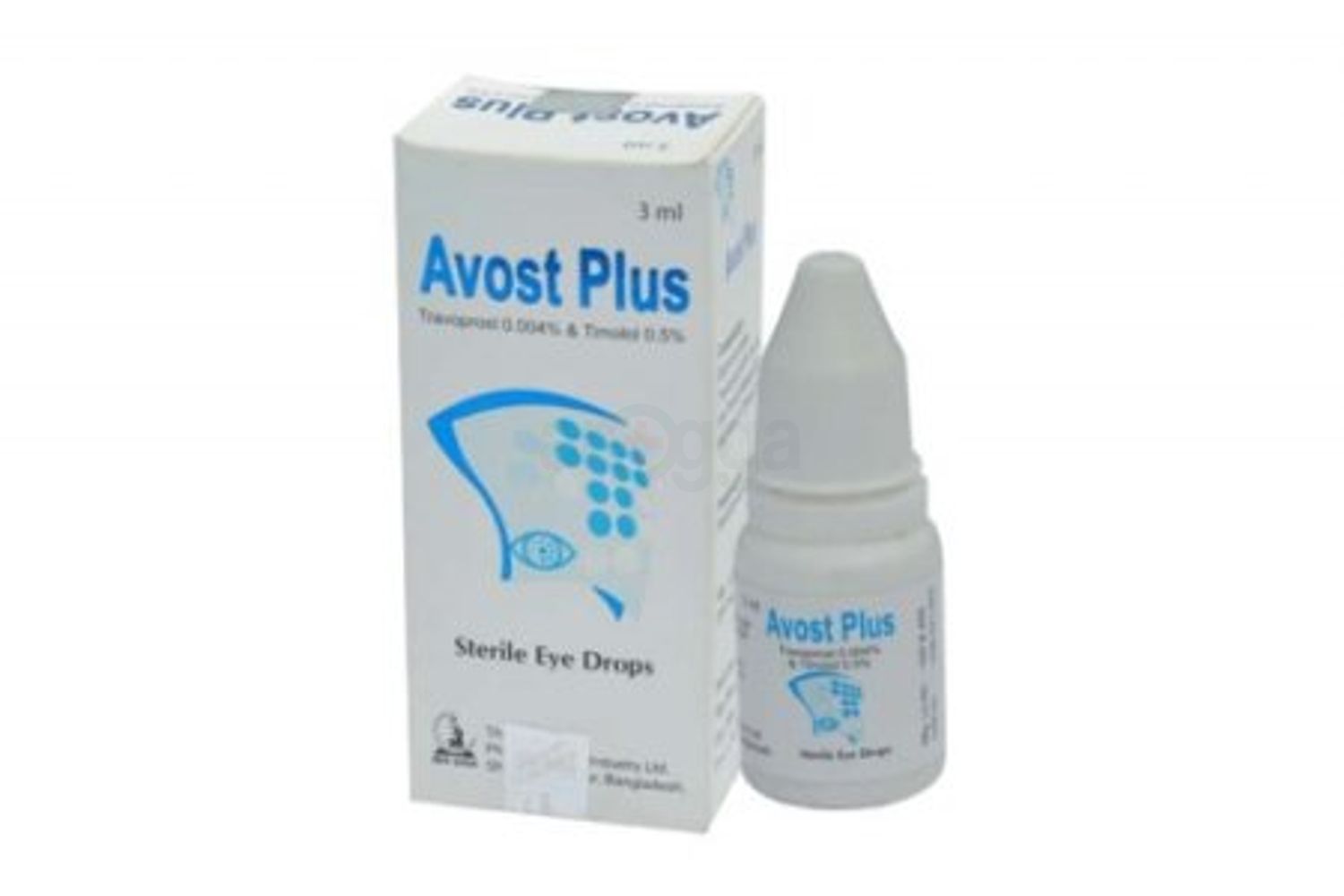 Avost Plus 0.004%+0.5% Eye Drop - Arogga Online Pharmacy