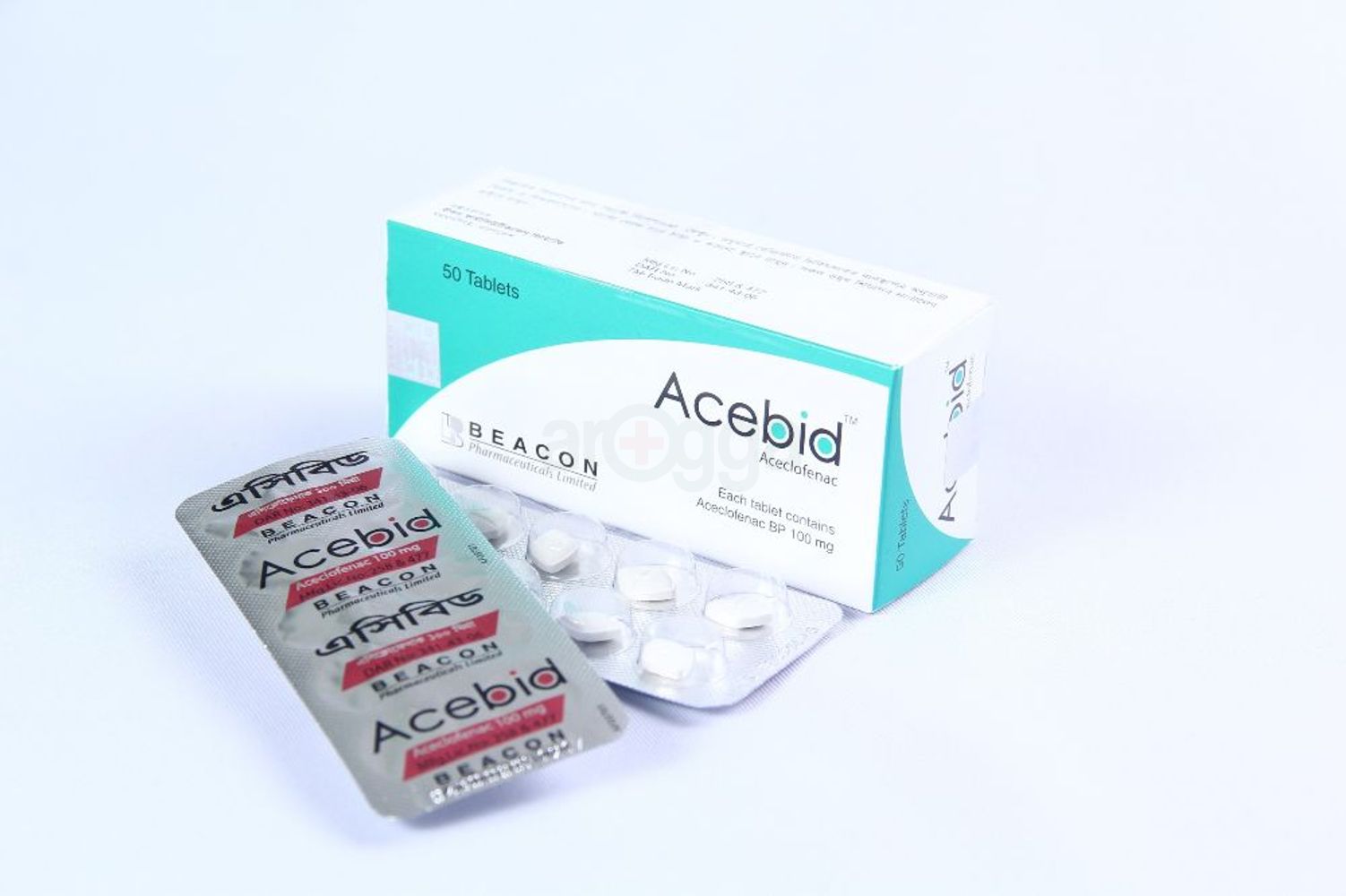Acebid 100mg Tablet - Arogga Online Pharmacy