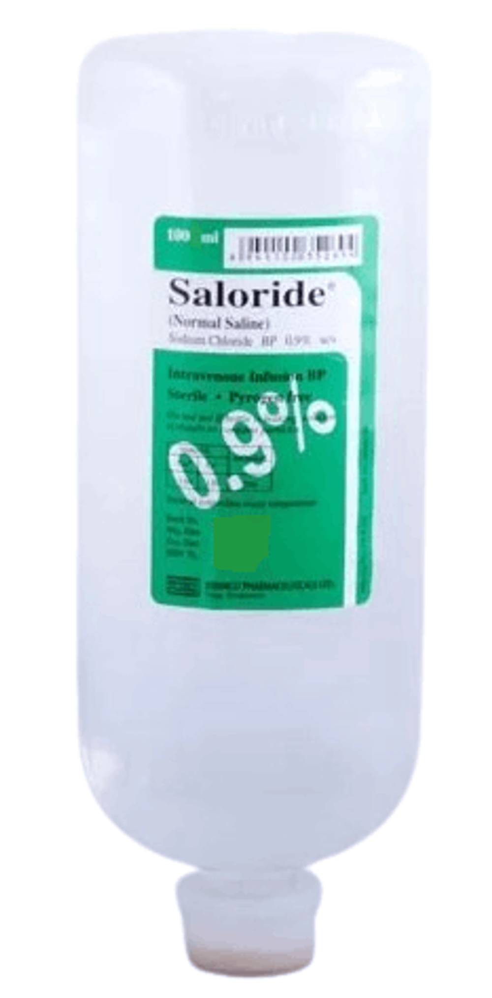 Saloride 100ml IV 0.90% Injection - Arogga Online Pharmacy