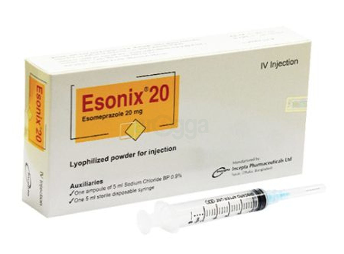 Esonix 20 price in Bangladesh | Arogga Online Pharmacy