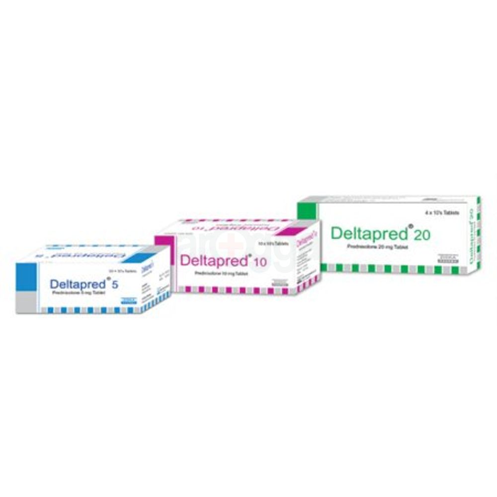 Deltapred 20mg Tablet - Arogga Online Pharmacy