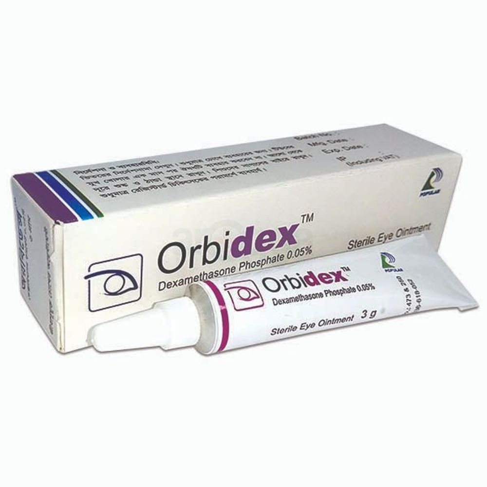 Orbidex Eye Ointment 0.05% Eye Ointment - Arogga Online Pharmacy