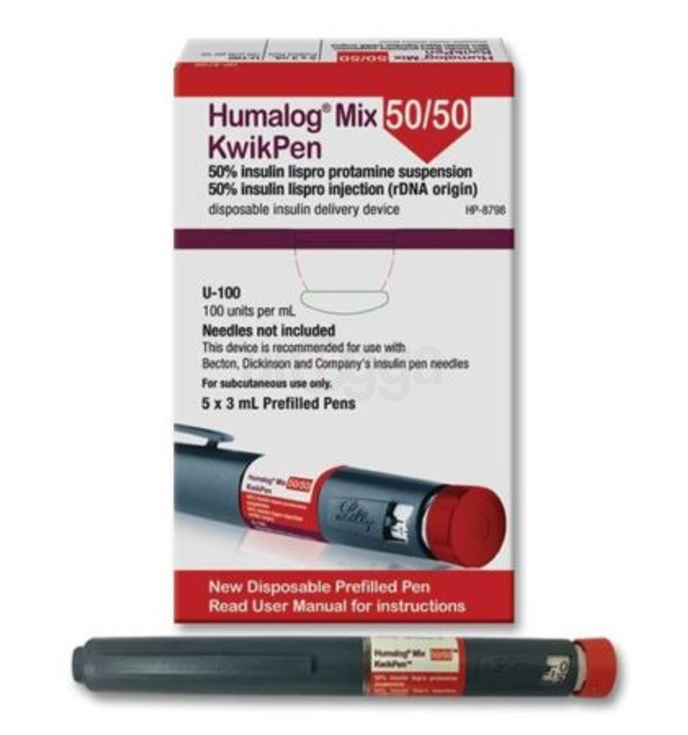 Humalog Mix 50/50 Kwikpen 3ml Injection - Arogga Online Pharmacy