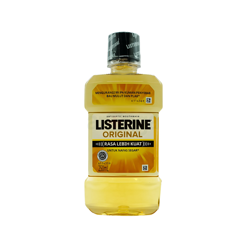 Listerine Original Oral Care Antiseptic Mouthwash (Made in Indonesia ...