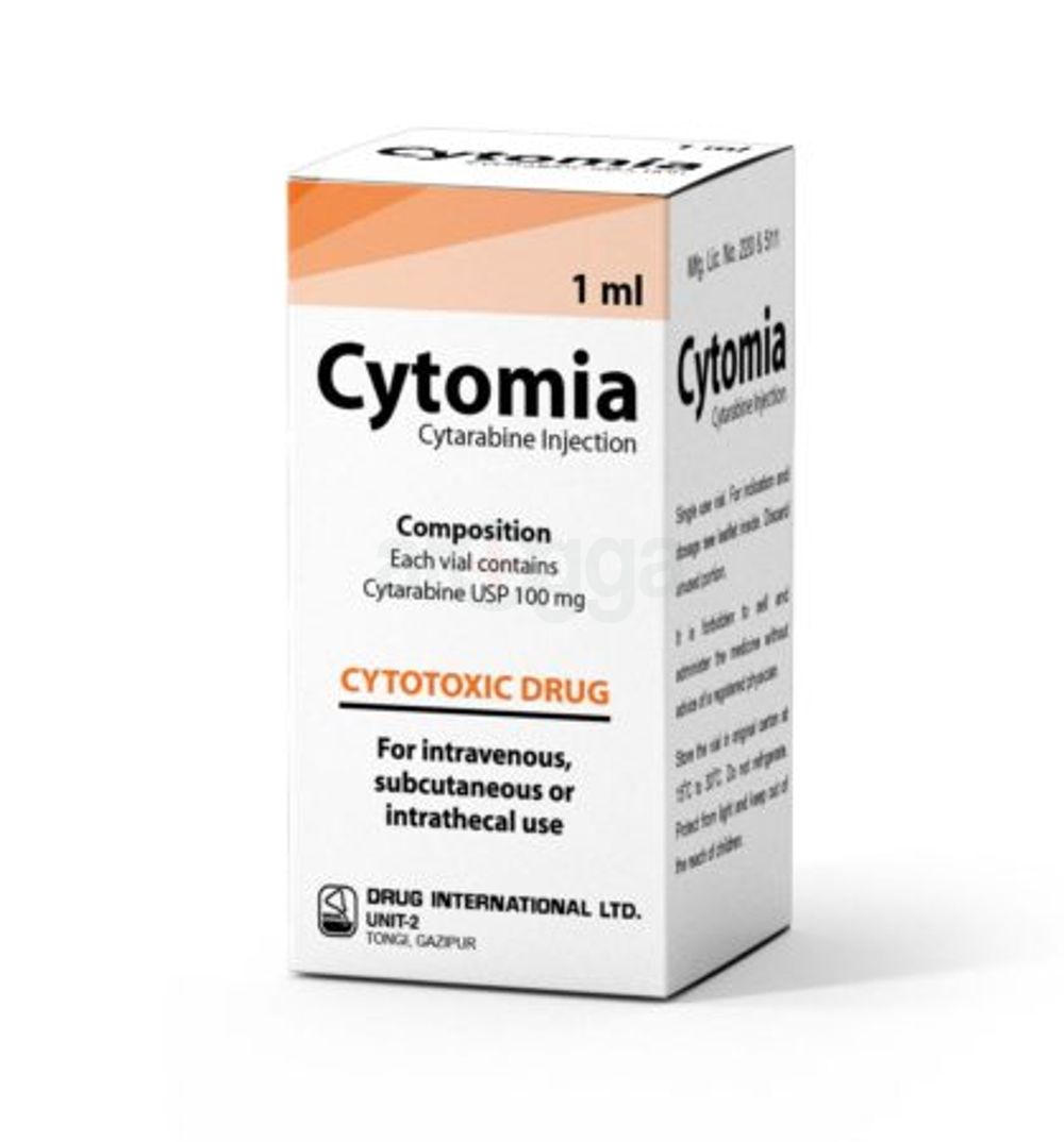 Cytomia 100mg/ml Injection - Arogga Online Pharmacy