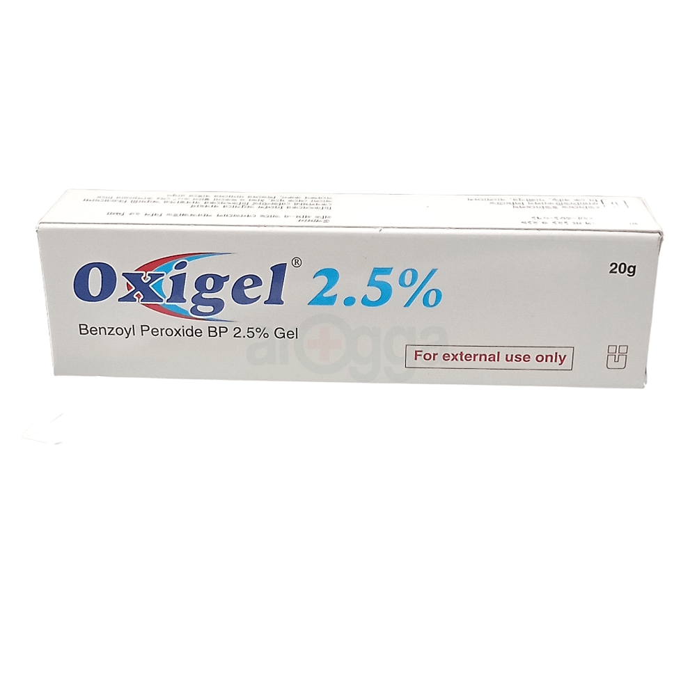 Oxigel 2.5% Gel 2.5% Gel - Arogga Online Pharmacy