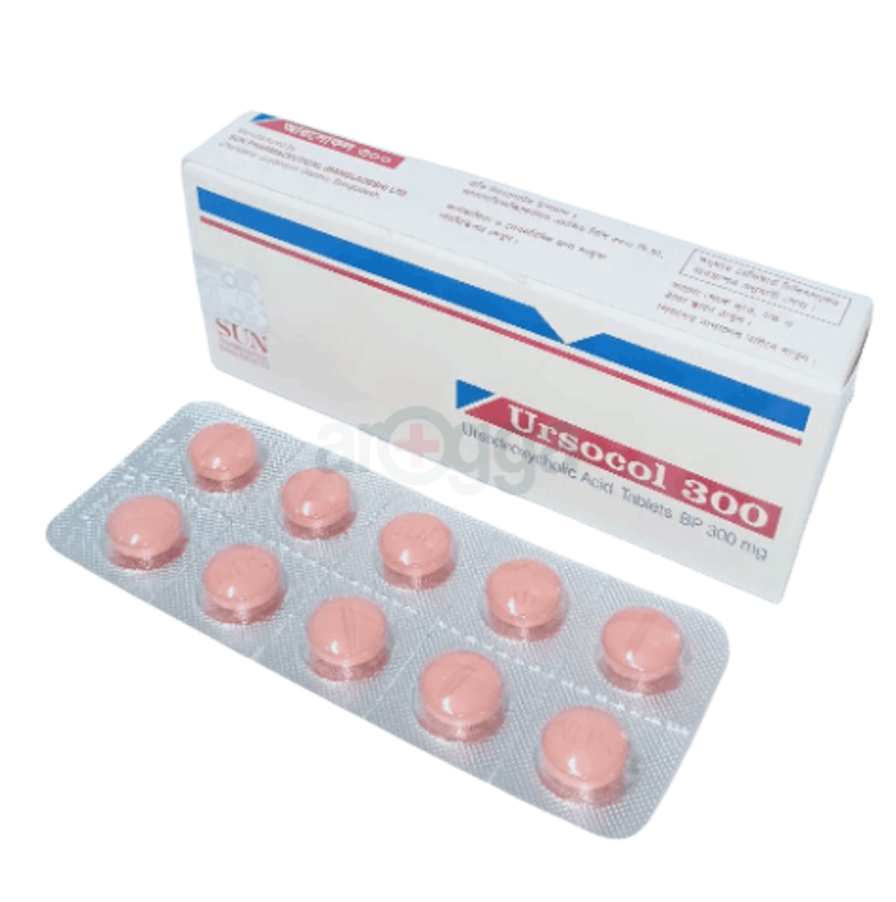 Ursocol 300mg Tablet - আরসোকল ৩০০ - Arogga Online Pharmacy