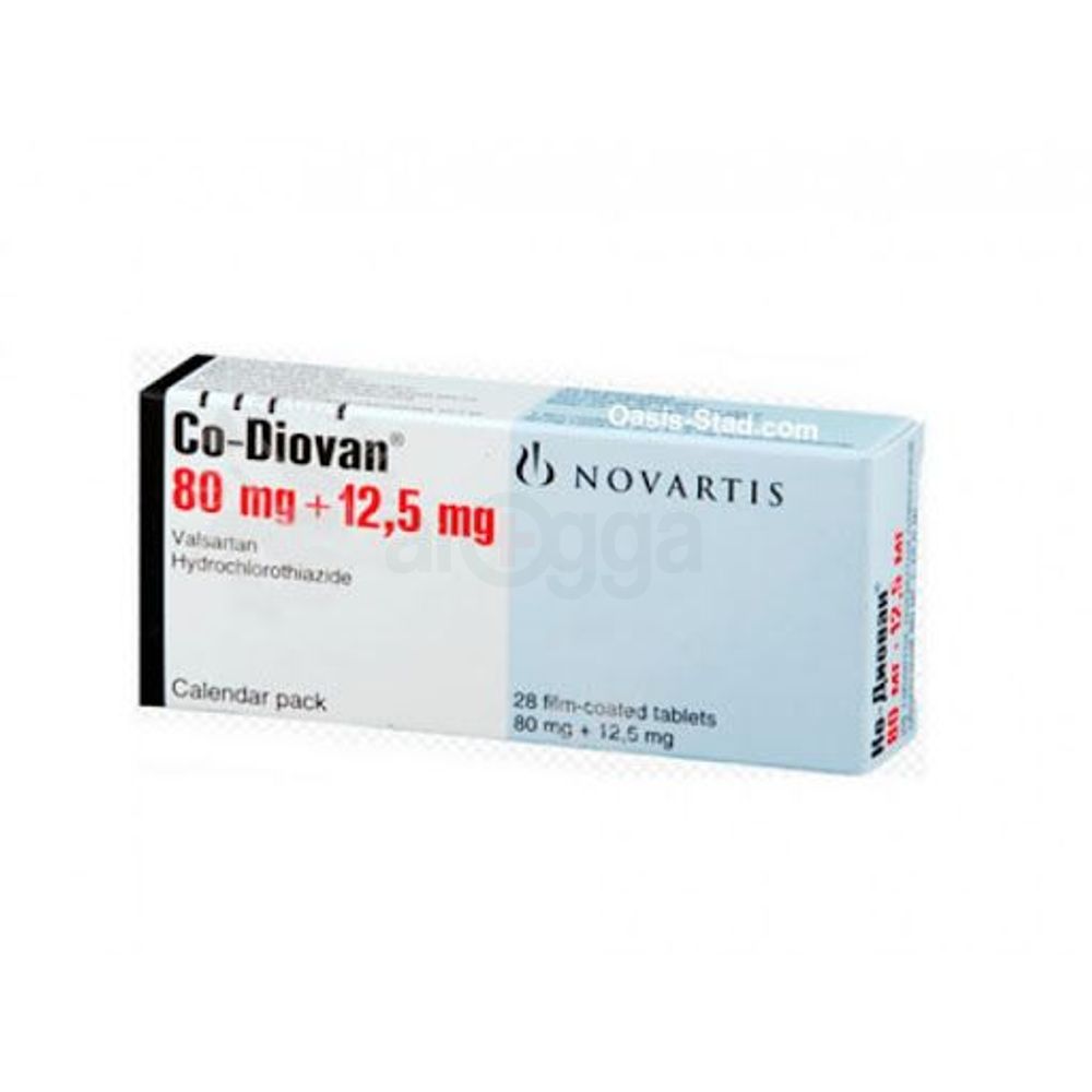 Co-Diovan 12.5/160 12.5mg+160mg Tablet - Arogga Online Pharmacy