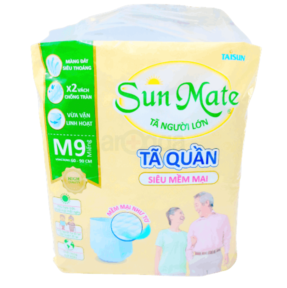 Sun Mate Adult Diaper Pant System-M Size-M (60-90cm) Diaper - Arogga ...