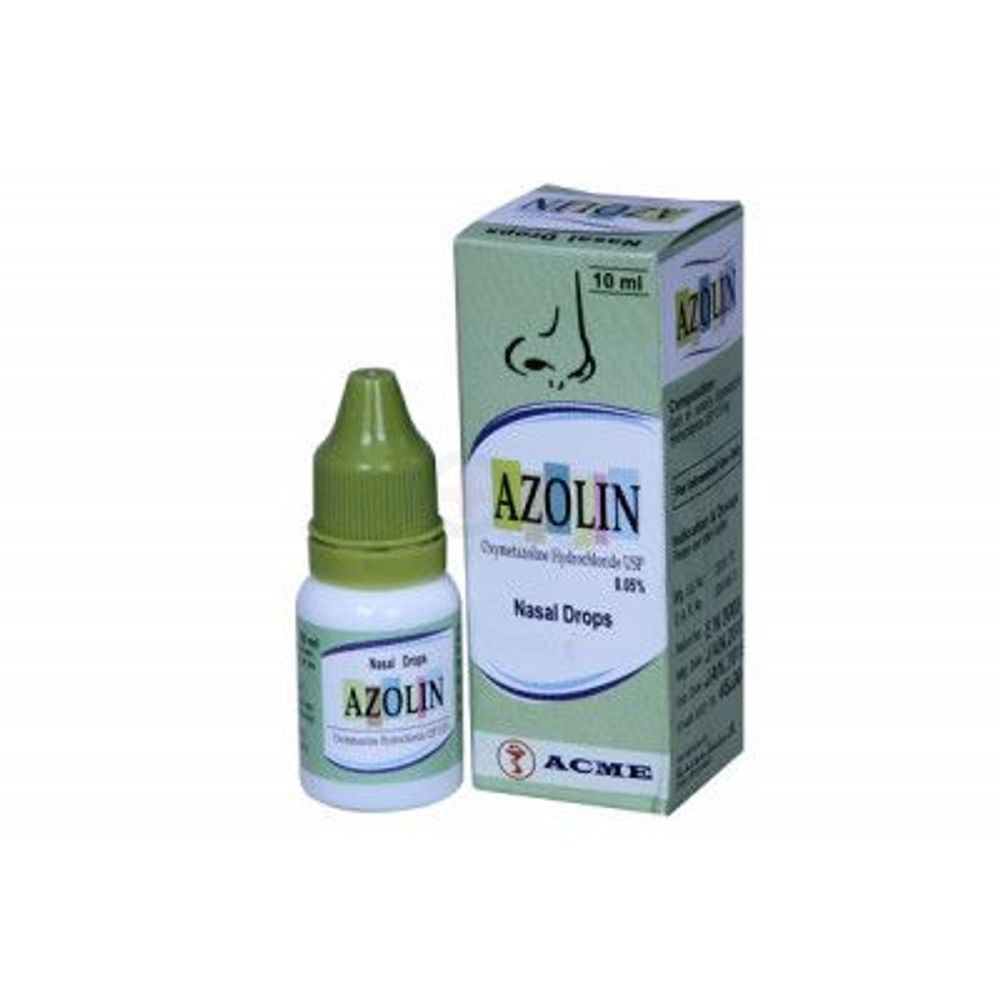 Azolin 0.05% 0.05% Nasal Drop - Arogga Online Pharmacy