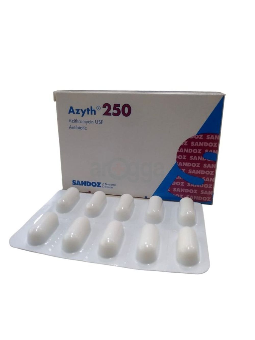Azyth 250mg Capsule - অ্যাজিথ ২৫০ মি.গ্রা. ক্যাপসুল - Arogga Online Pharmacy
