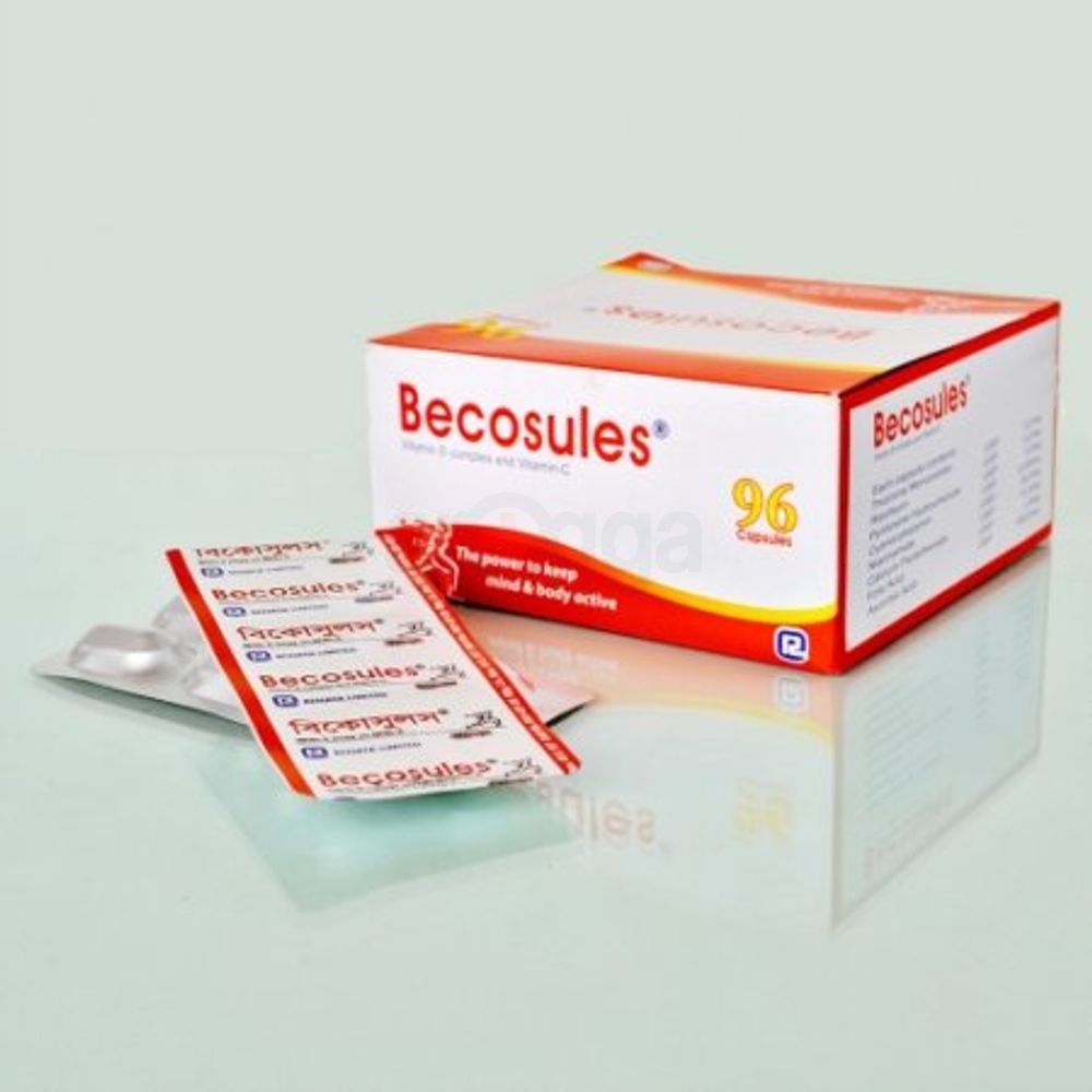 Becosules Capsule - বিকোসুলস ক্যাপসুল - Arogga Online Pharmacy
