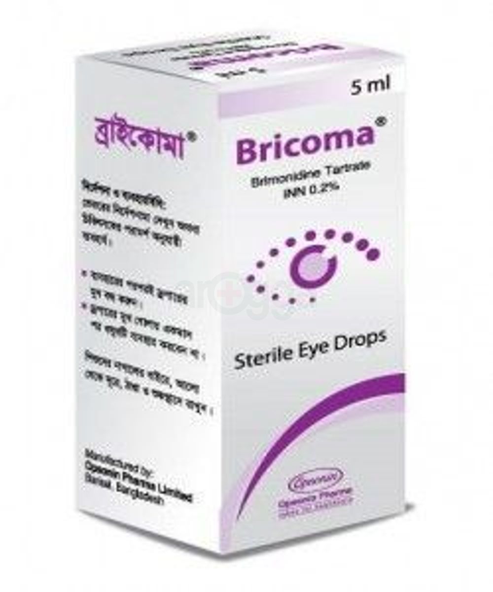 Bricoma 0.20% Eye Drop - Arogga Online Pharmacy