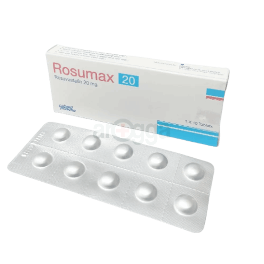 Rosumax 20mg Tablet - Arogga Online Pharmacy