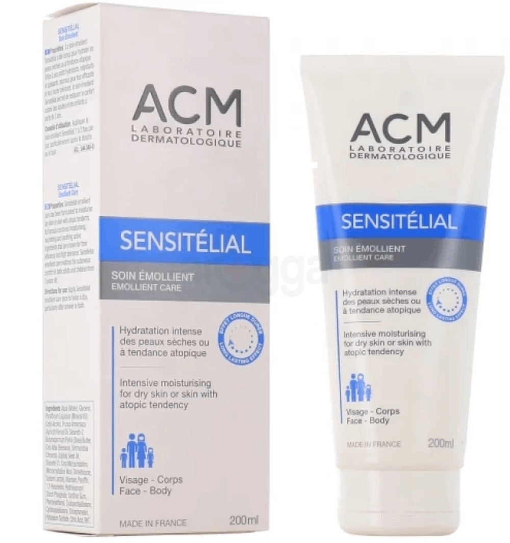 ACM Sensitelial Emollient Care 200ml - Arogga Beauty Store