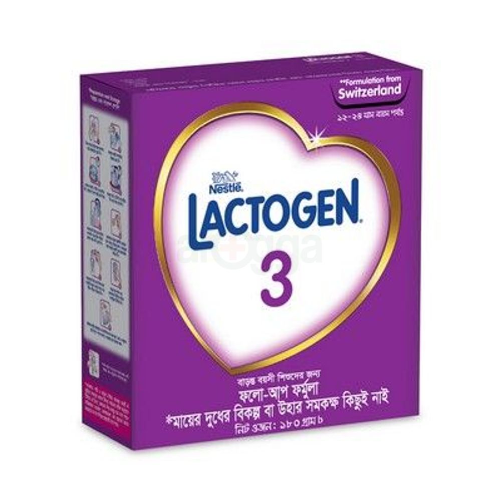 Nestlé Lactogen 3 Follow up Formula BIB (12 Months+) - Arogga Online ...