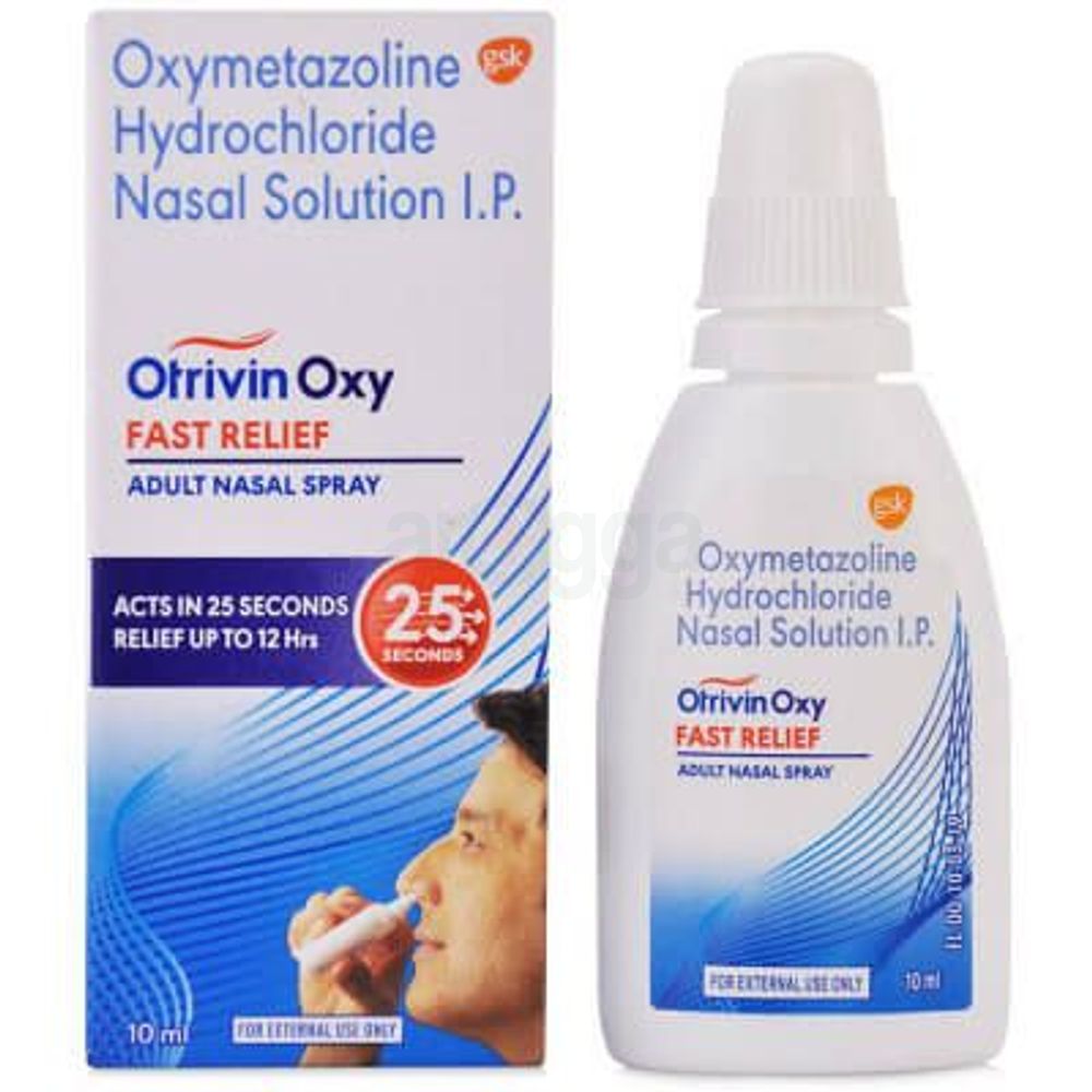Otrivin Oxy Fast Relief Adult Nasal Spray 10ml price in Bangladesh ...