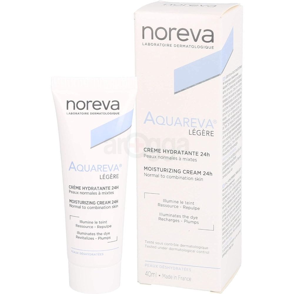 Noreva Aquareva Legere Cream Hydratante 24h 40ml - Arogga Beauty Store