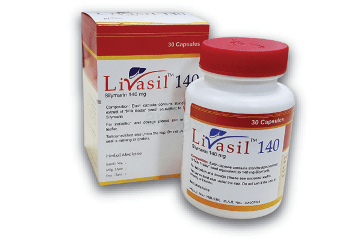 Livasil 140mg Capsule - Arogga Online Pharmacy