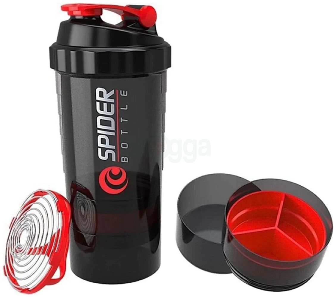 Protein Shaker & Gym Bottle 3 in 1 Stylish Package - Arogga Online Pharmacy