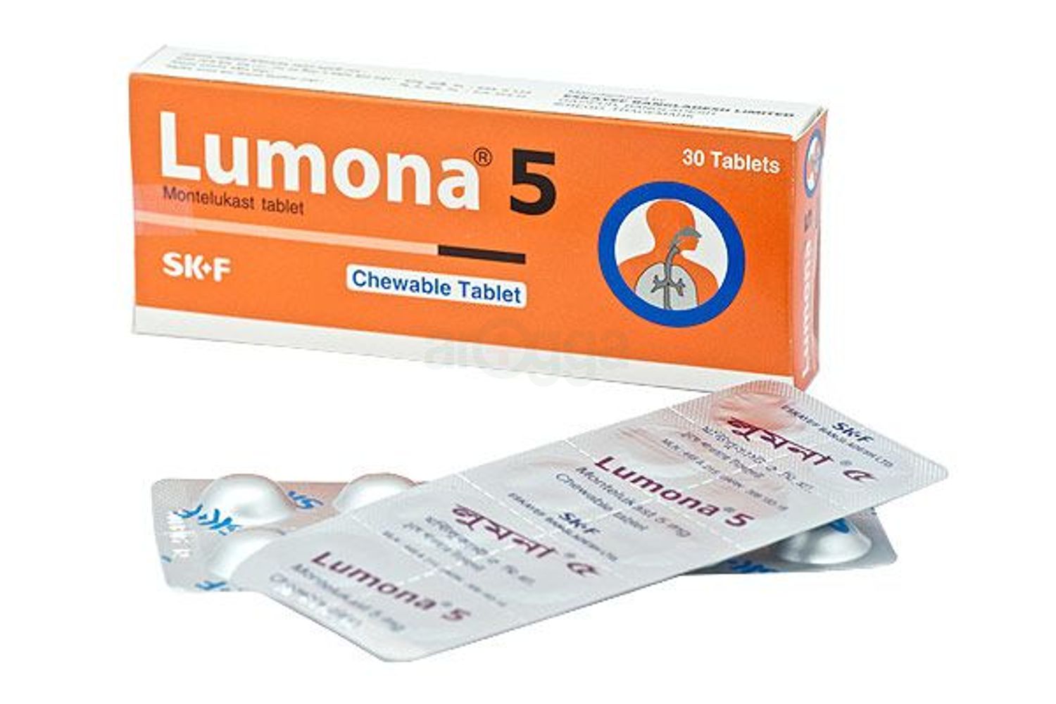Lumona 5mg Tablet - Arogga Online Pharmacy