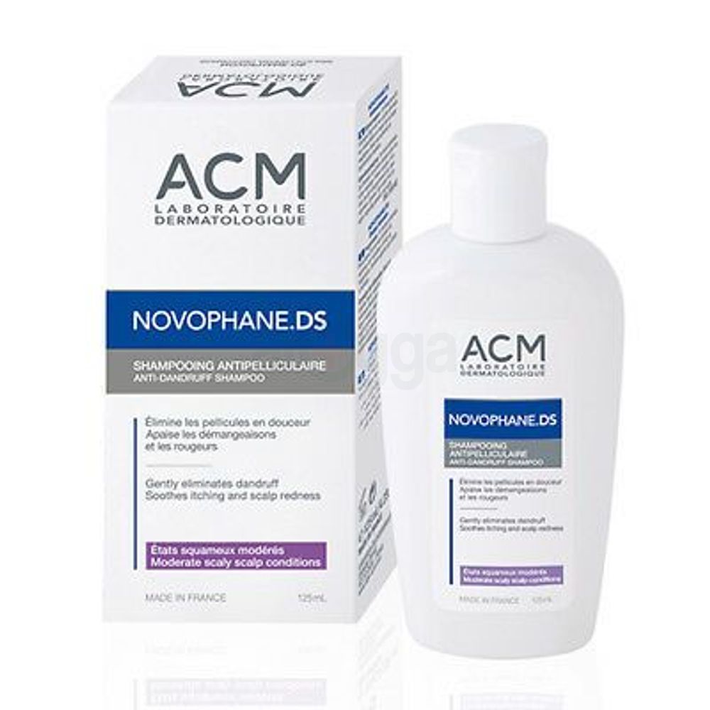 ACM NOVOPHANE DS Shampooing Antipelliculaire 125ml - Arogga Beauty Store