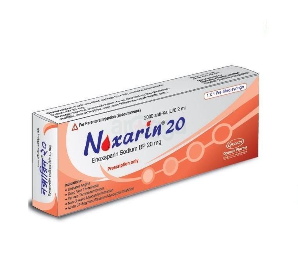 Noxarin 20mg/0.4ml Injection - Arogga Online Pharmacy