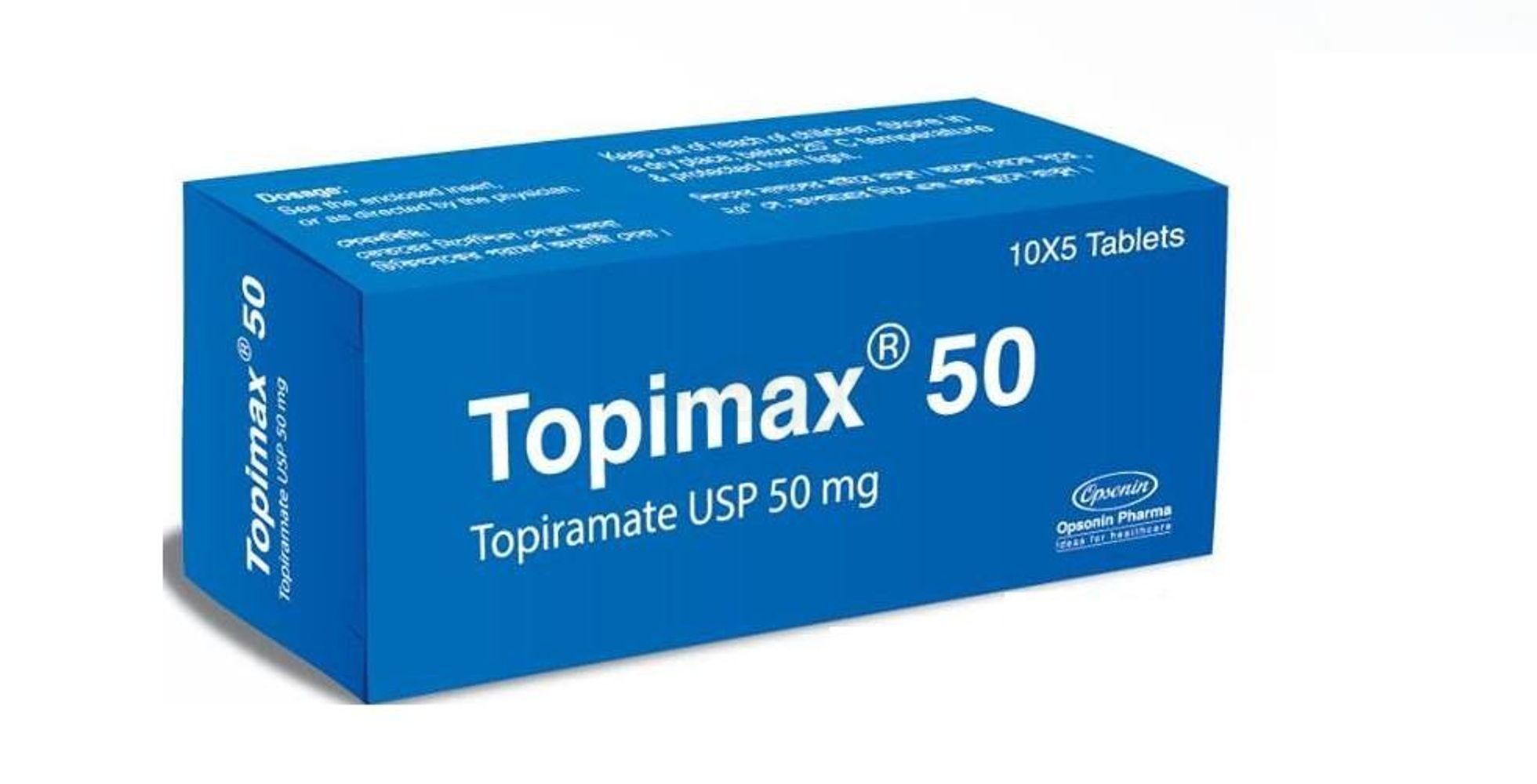 Topimax 50mg Tablet - Arogga Online Pharmacy