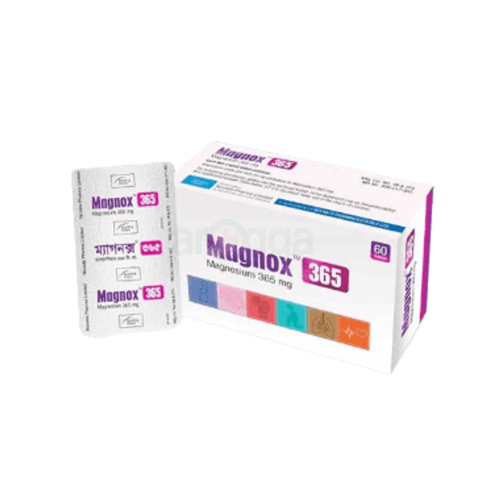 Magnox 365mg Tablet - Arogga Online Pharmacy