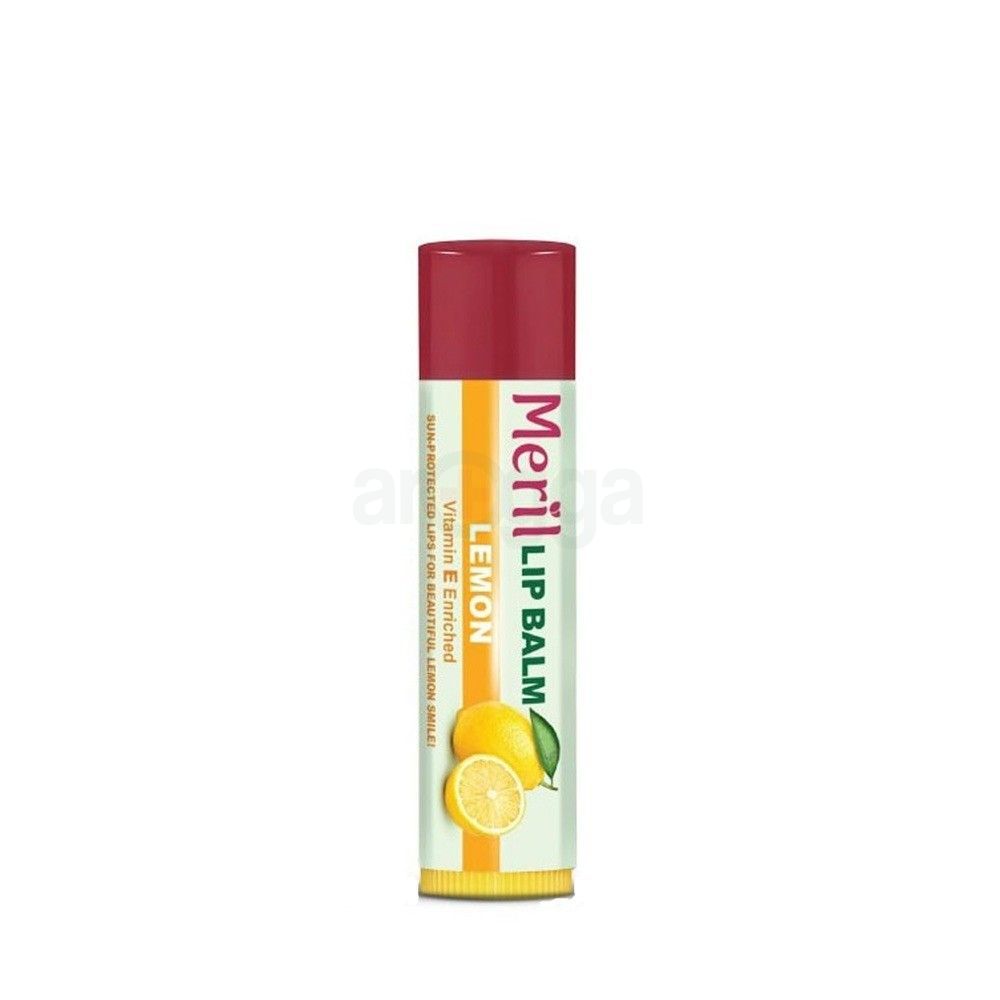 Meril Lip Balm (Lemon) 4.8g price in Bangladesh | Arogga