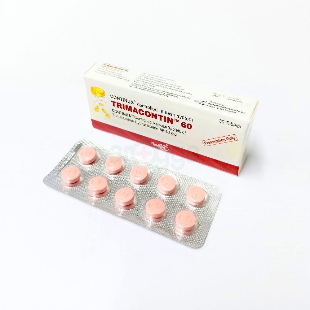 Trimacontin 60mg Tablet - Arogga Online Pharmacy