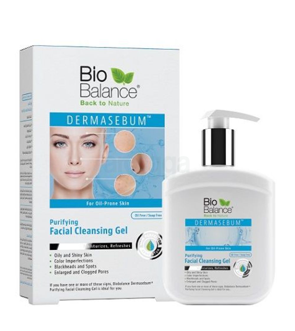 Bio Balance Dermasebum Purifying Facial Cleansing Gel - Arogga Beauty Store