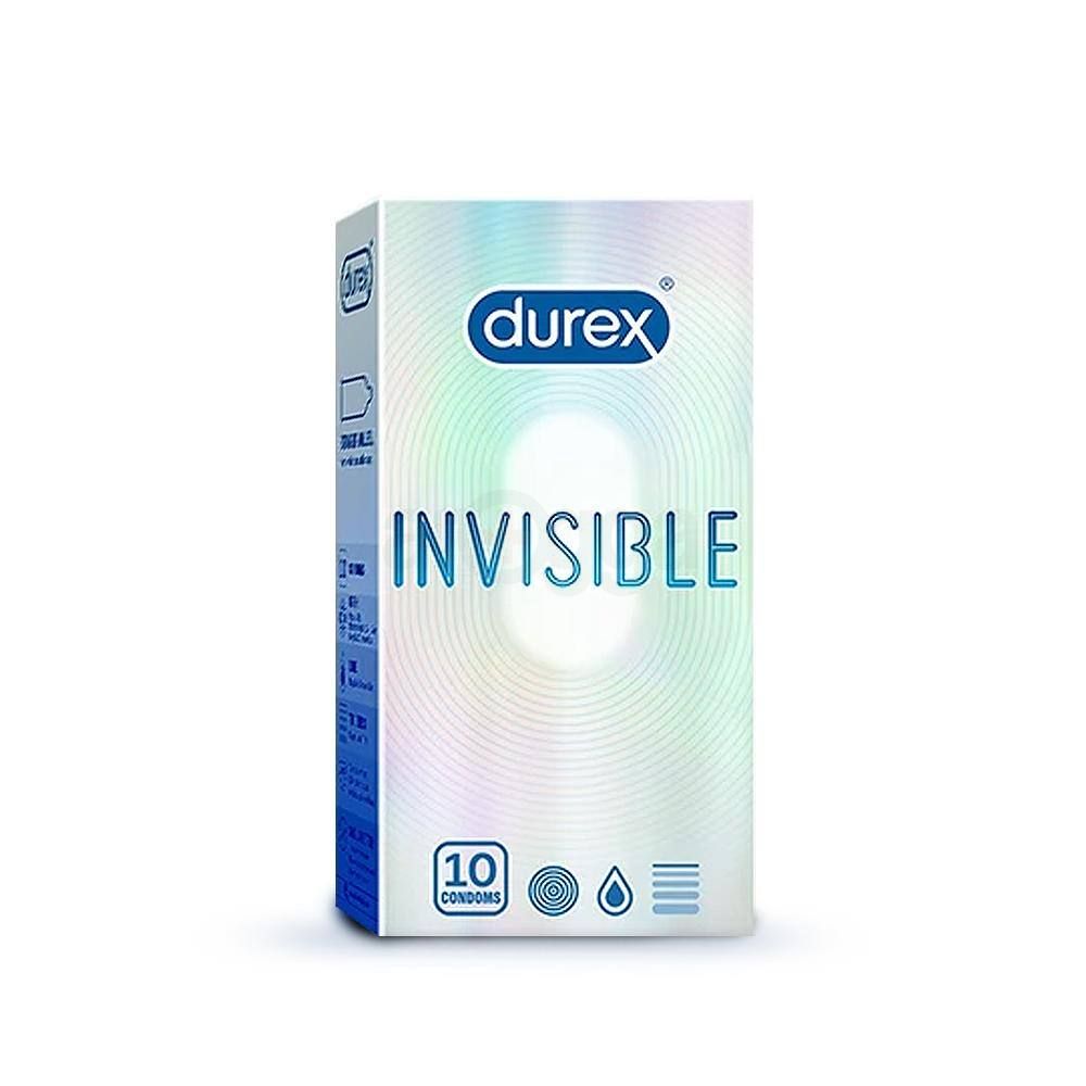 Durex Invisible Condom 10's Pack - Arogga Online Pharmacy