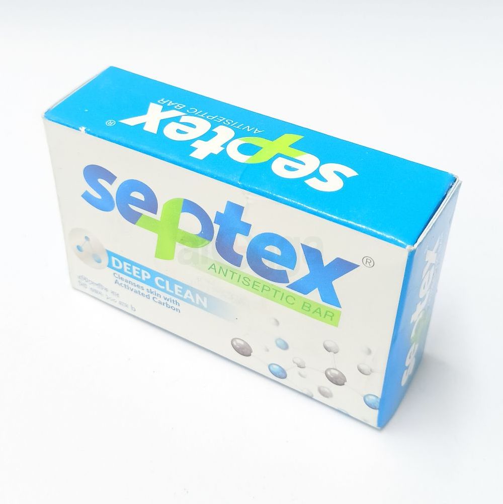 Septex Deep Clean Antiseptic Bar 100gm - Arogga Beauty Store