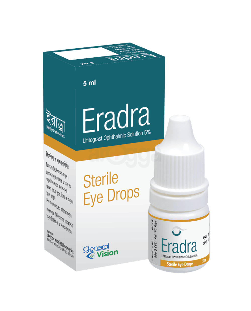 Eradra 5% Drop - Arogga Online Pharmacy