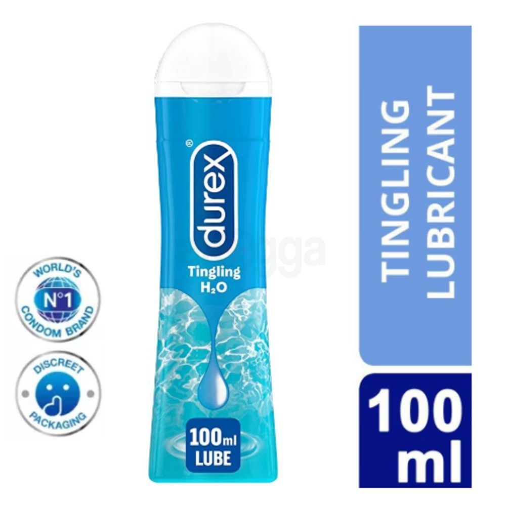 Durex Play Tingle H2O Tingling Lubricant Water Based Lube Gel 100ml ...