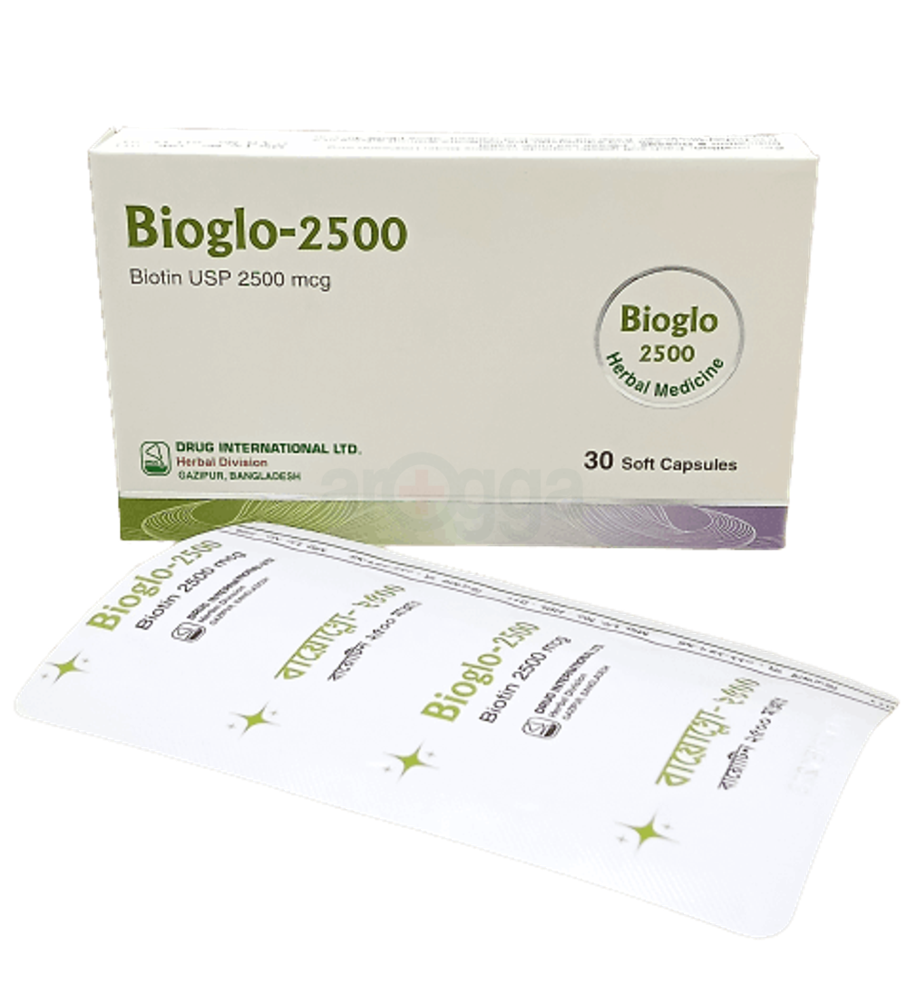 Bioglo 2500 price in Bangladesh | Arogga Online Pharmacy