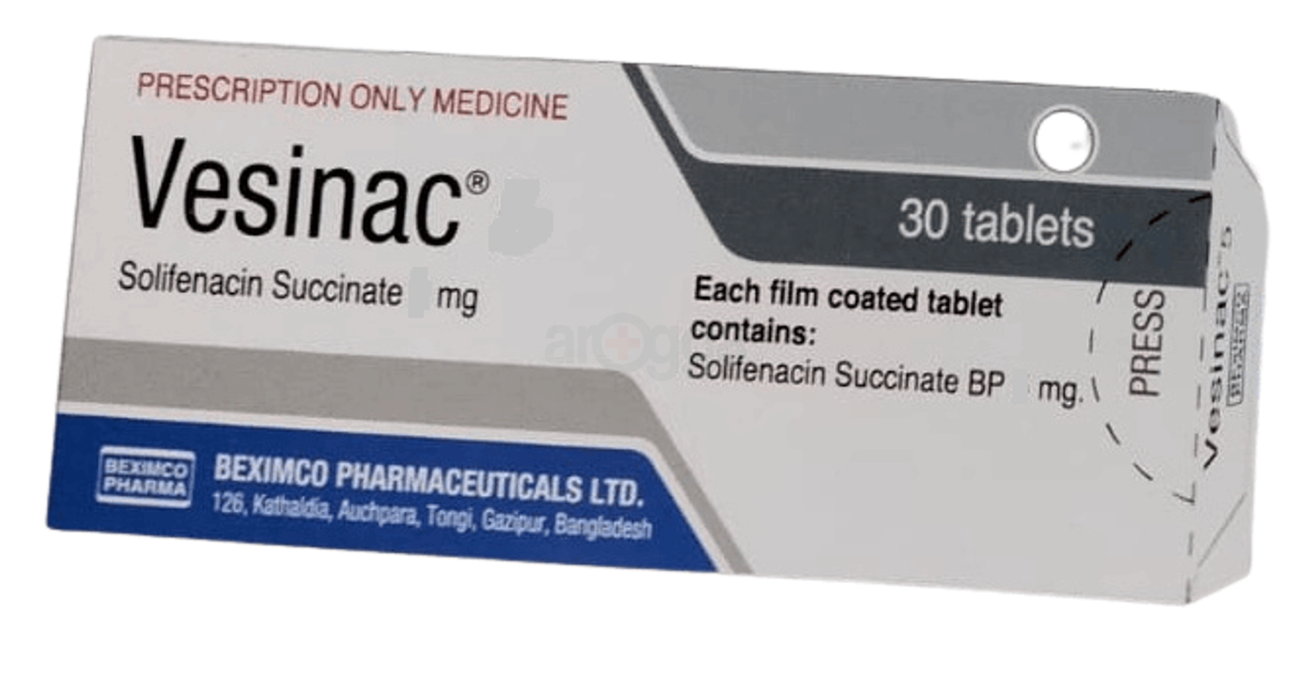 Vesinac 10mg Tablet - Arogga Online Pharmacy