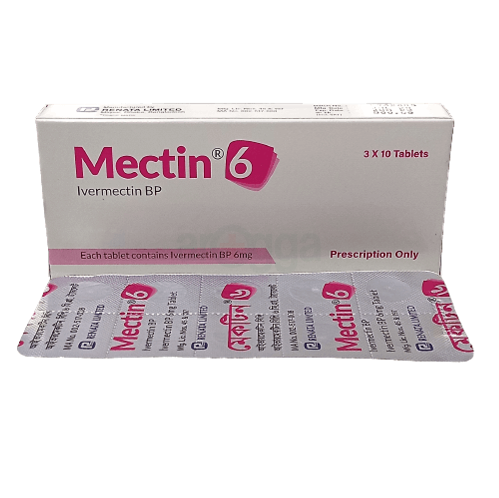 Mectin 6 price in Bangladesh | Arogga Online Pharmacy