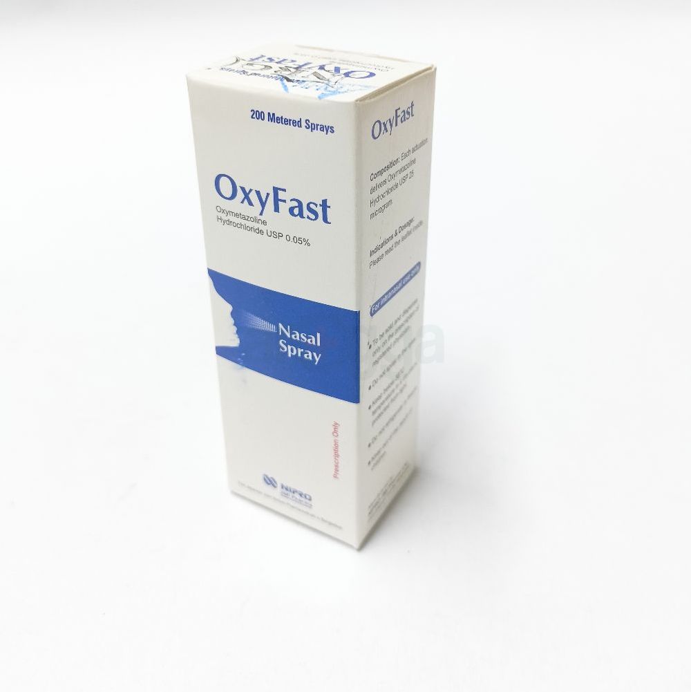 OxyFast Nasal Spray 0.05% Nasal Spray - Arogga Online Pharmacy