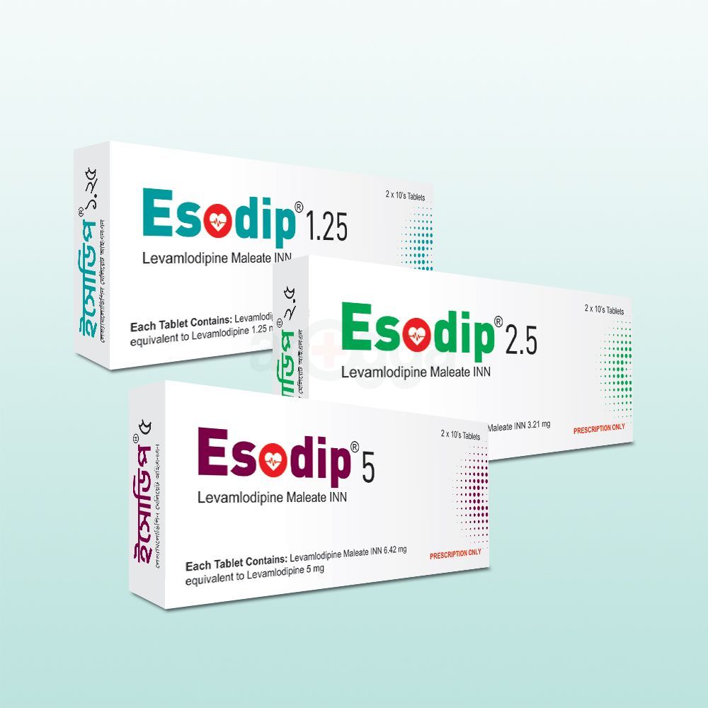 Esodip 1.25 1.5mg Tablet - Arogga Online Pharmacy