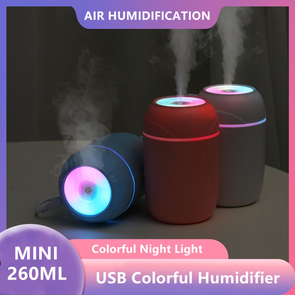 USB Colorful Humidifier Mini 260ml - Arogga Online Pharmacy