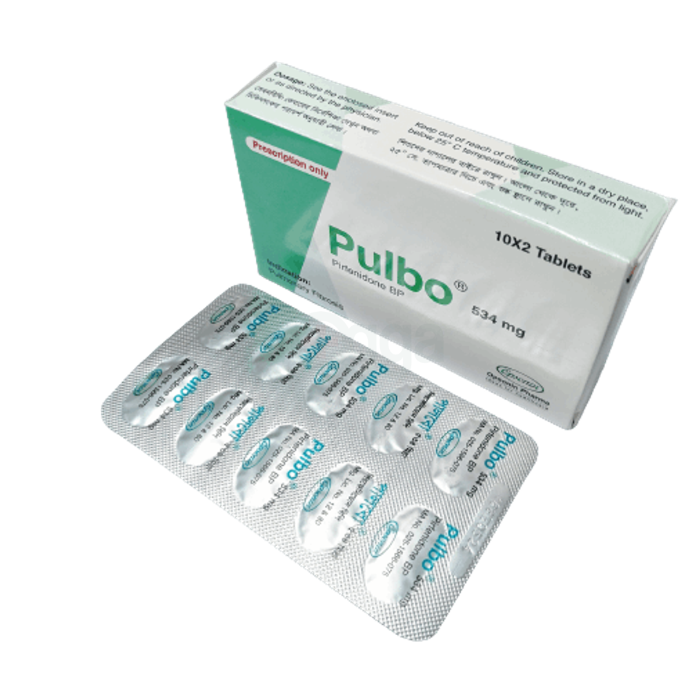 Pulbo 534mg Tablet - Arogga Online Pharmacy