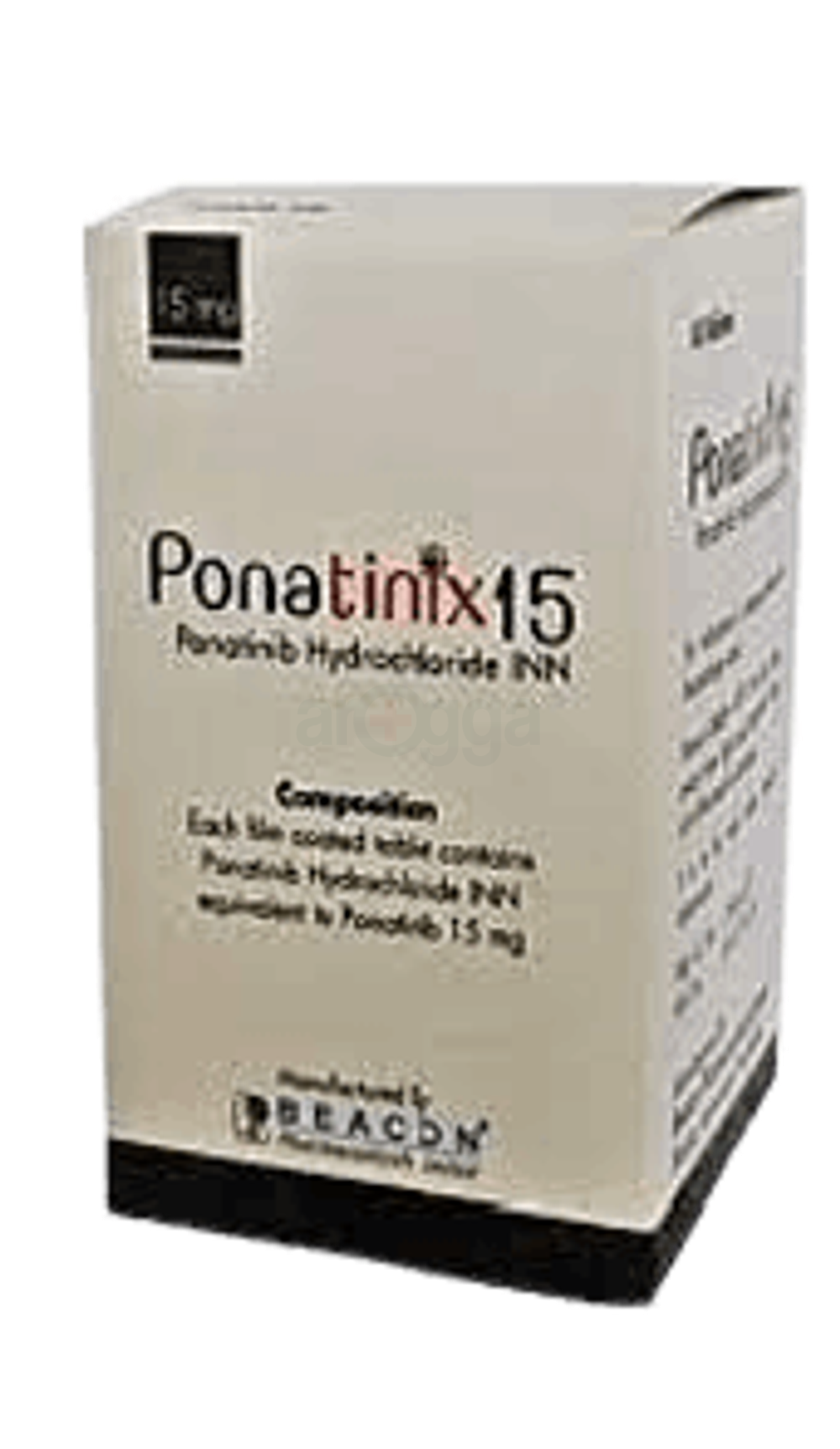 Ponatinix 15 15gm Tablet - Arogga Online Pharmacy