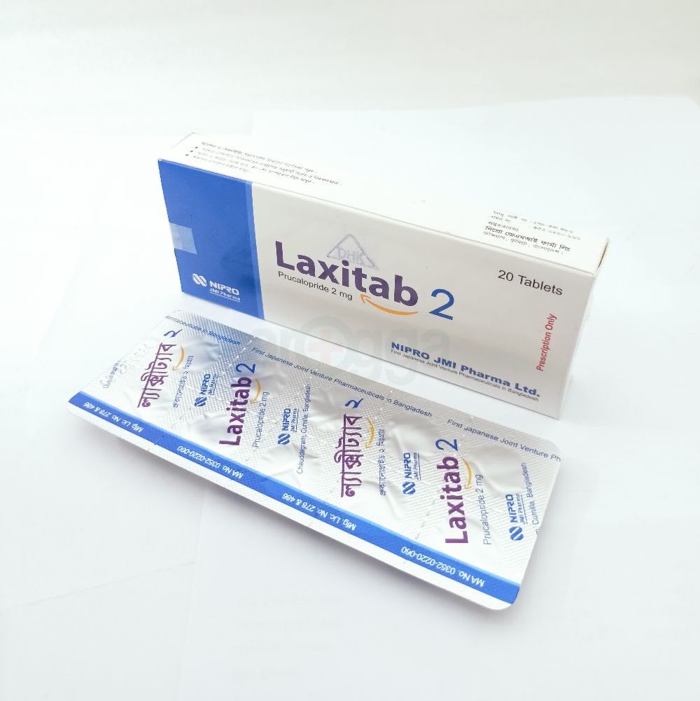 Laxitab 2mg Tablet - Arogga Online Pharmacy